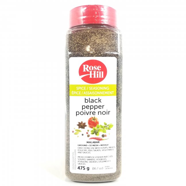 Ground black pepper malabar 32 mesh - Rose Hill | Aubut (5848)