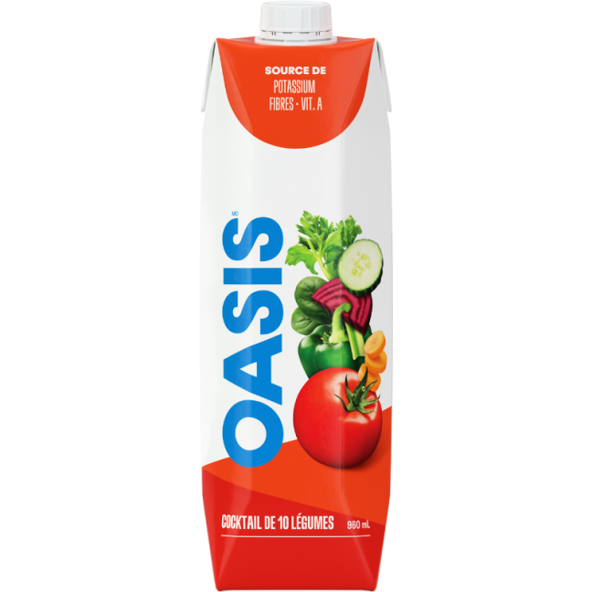 Cocktail de 10 légumes - Oasis | Aubut (2240)