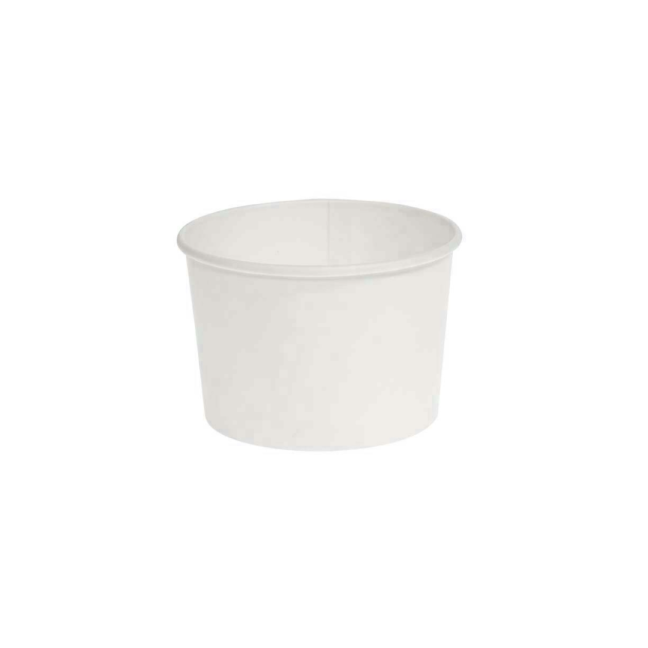 White container paper 16oz - Genpak P16C | Aubut (13924)