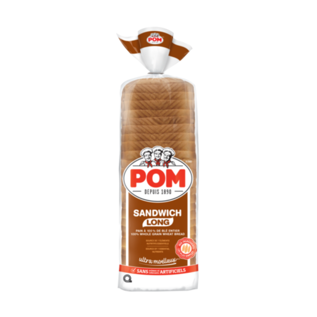 Pain brun ultra moelleux - Pom | Aubut (12881)