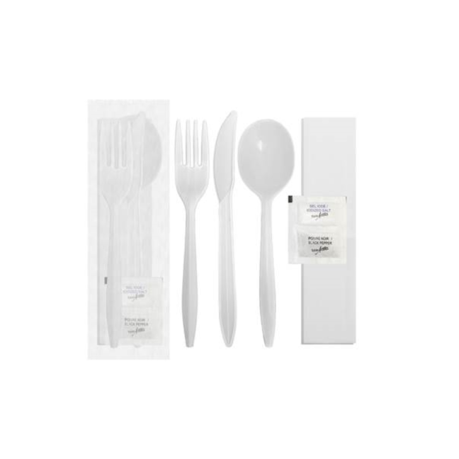 Take out kit 6 pieces S-F-K-S-P-N - Table Accents | Aubut (7102)