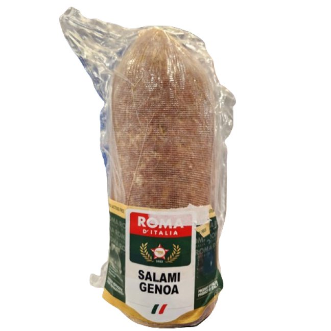 Half genoa salami [approx. 1.3kg] - Roma | Aubut (14958)