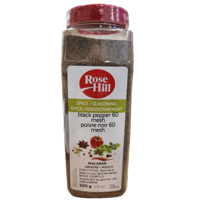 Ground black pepper 60 mesh - Rose Hill | Aubut (5914)