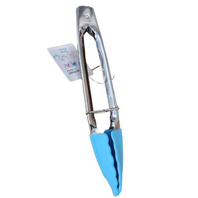 Assorted color mini tongs - Gourmet | Aubut (13059)