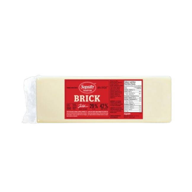 Fromage brick [env. 0.375kg] - Saputo | Aubut (208)