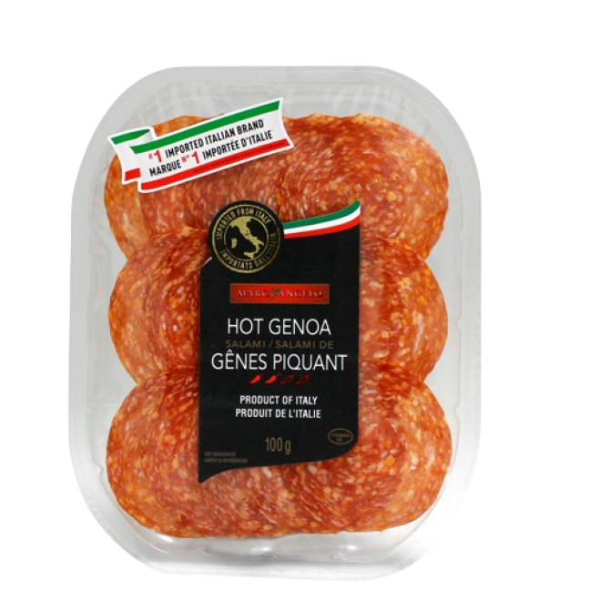 Sliced hot genoa salami - Marc Angelo | Aubut (1200)
