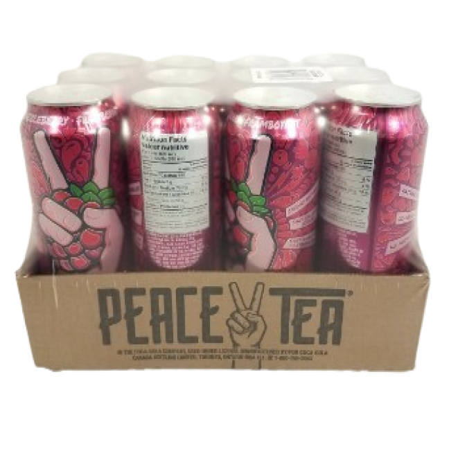Thé glacé saveur framboise [can+dep] - Peace Tea | Aubut (2286)