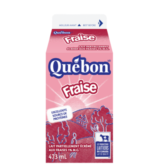 Straberry milk - Québon | Aubut (729)