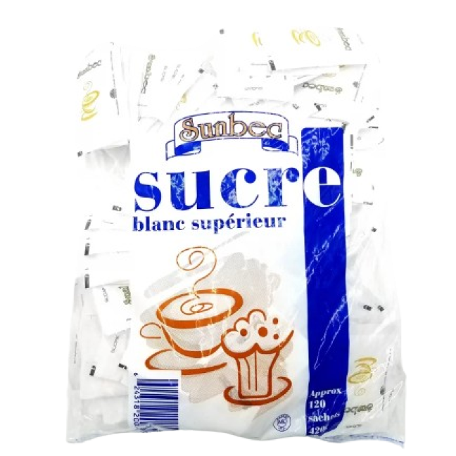 Sucre blanc en sachet - Sunbec | Aubut (5541)