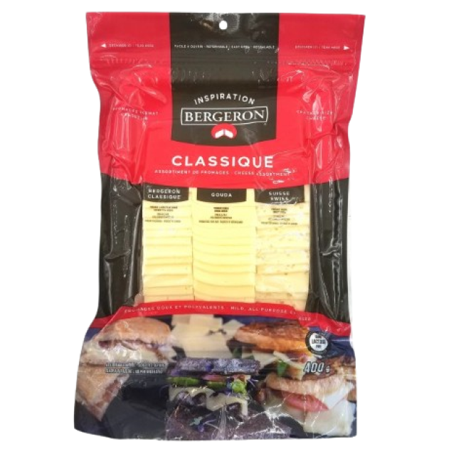 Assorted sliced cheese - Bergeron | Aubut (833)