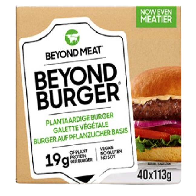 Frozen vegan patty - Beyond Meat | Aubut (4831)