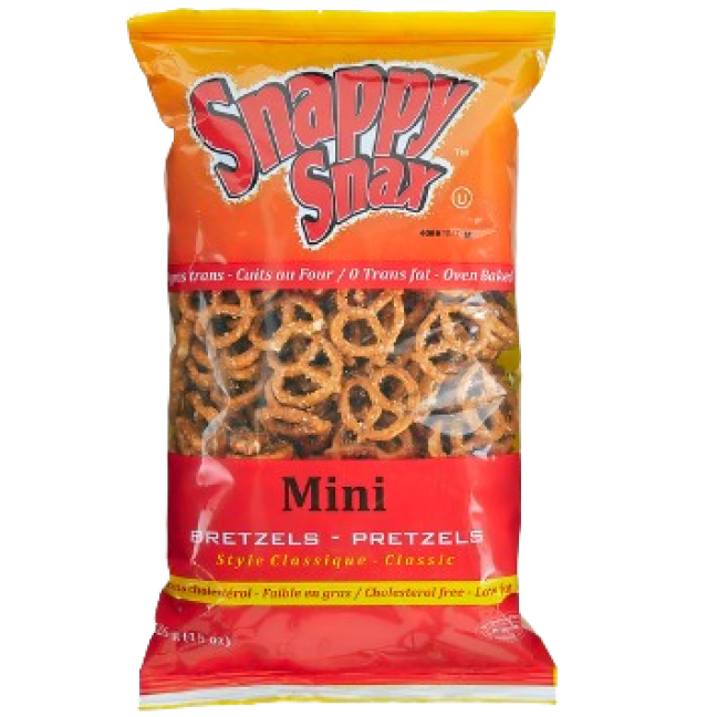 Mini pretzel - Snappy Snax | Aubut (9965)