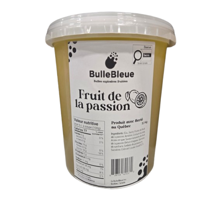Bulles fusion aux fruit de la passion - Bulle Bleue | Aubut (15940)