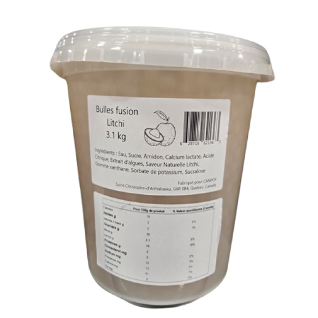 Bulles fusion aux litchis - Bulle Bleue | Aubut (11282)