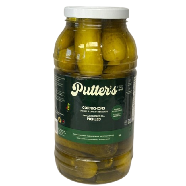 Dill pickles kosher style - Putter's | Aubut (15287)