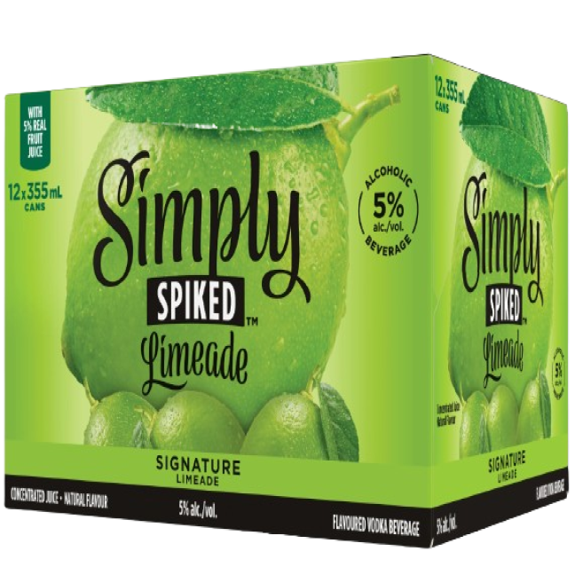 Spiked limeade [can+dpt]. - Simply Spiked | Aubut (16818)