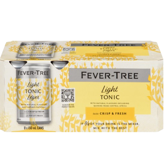 Light tonic water [can+dep] - Fever-Tree | Aubut (2417)