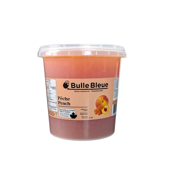 Bulles fusion à la pêche - Bulle Bleue | Aubut (12678)