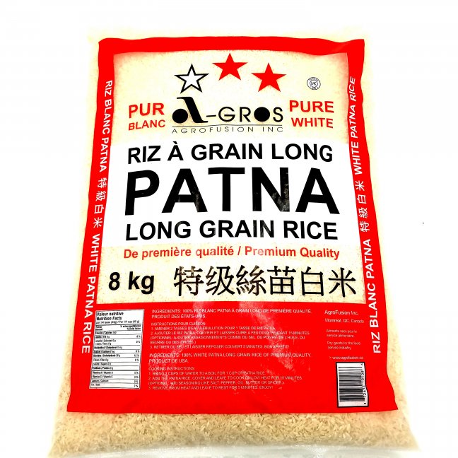 Riz à grain long patna - AgroFusion | Aubut (3815)