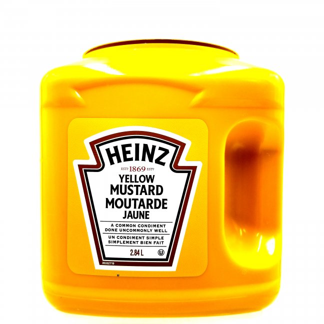Yellow mustard [plastic] - Heinz | Aubut (4623)