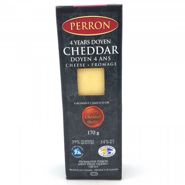 4 year old sharp white cheddar cheese - Perron | Aubut (813)