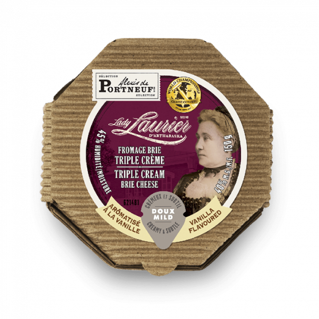Fromage brie triple crème - Lady Laurier d Arthabaska | Aubut (837)