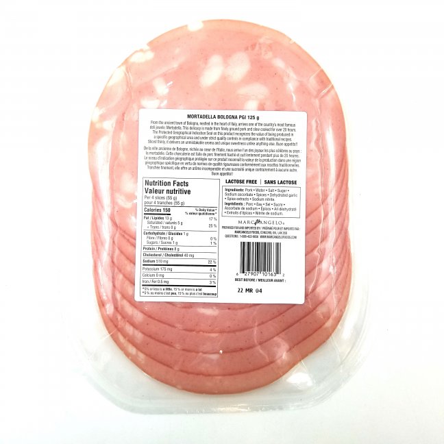 Sliced mortadella - Marc Angelo | Aubut (12206)