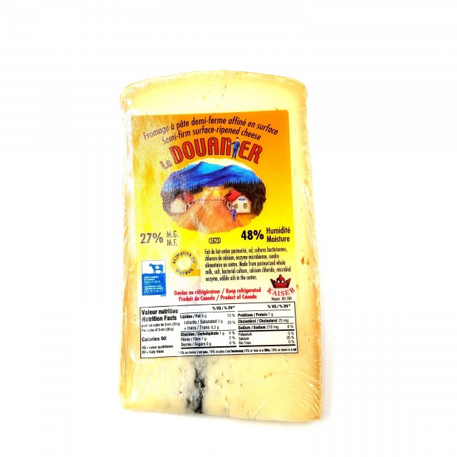 Semi-soft cheese piece [approx. 0.275kg] - Le Douanier | Aubut (88)