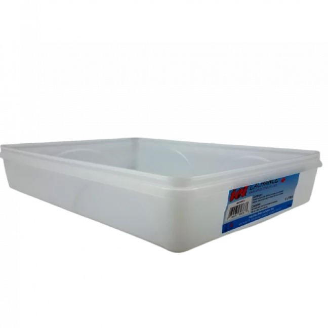 6L rectangular white container - IEL 614 | Aubut (9815)