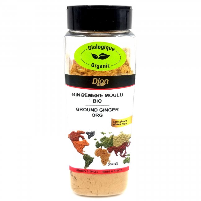 Organic grounded ginger - Dion | Aubut (11652)